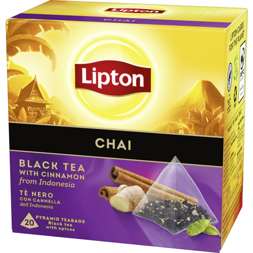 Chai Black Tea Pyramid 20p Lipton