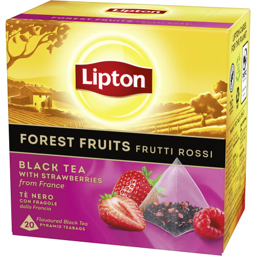 Forest Fruit Black Tea Pyramid 20p Lipton