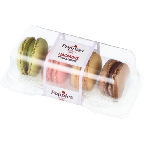 Macarons Olika Smaker 4-pack 44g Poppies