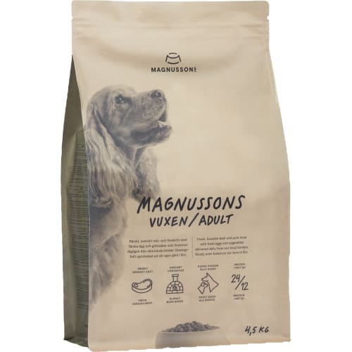 Vuxen Hundfoder 4,5kg Magnusson