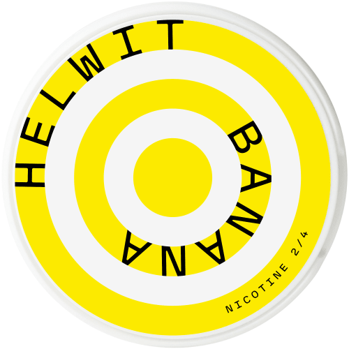 Helwit Banana Tobaksfritt Snus 10g Helwit