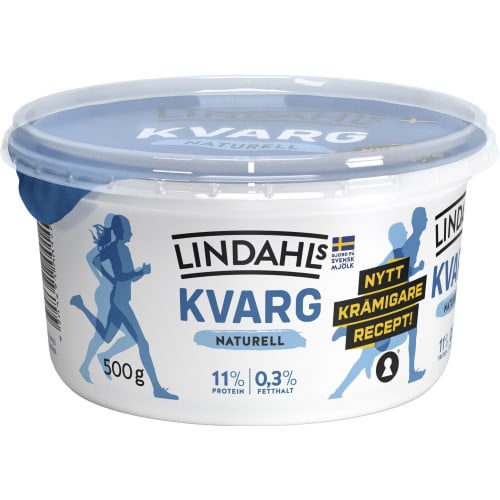 Naturell Kvarg 0,2% 500g Lindahls