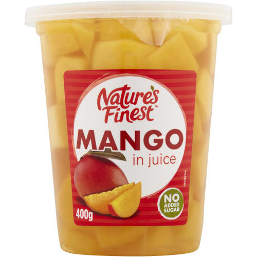 Mango Diced In Juice 400g Natures Finest